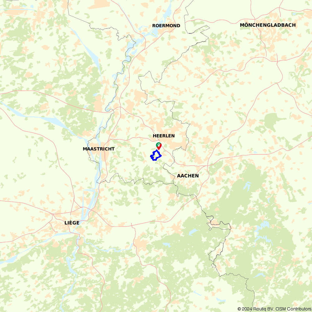 Walking around Simpelveld - Simpelveld - Hiking route | Route.nl