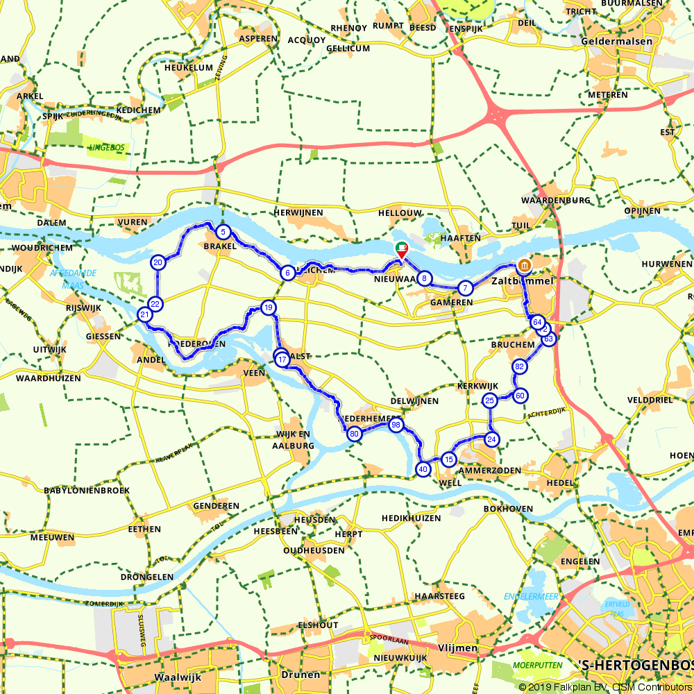 The New Dutch Waterline between Maas and Waal - Zaltbommel - Cycling ...