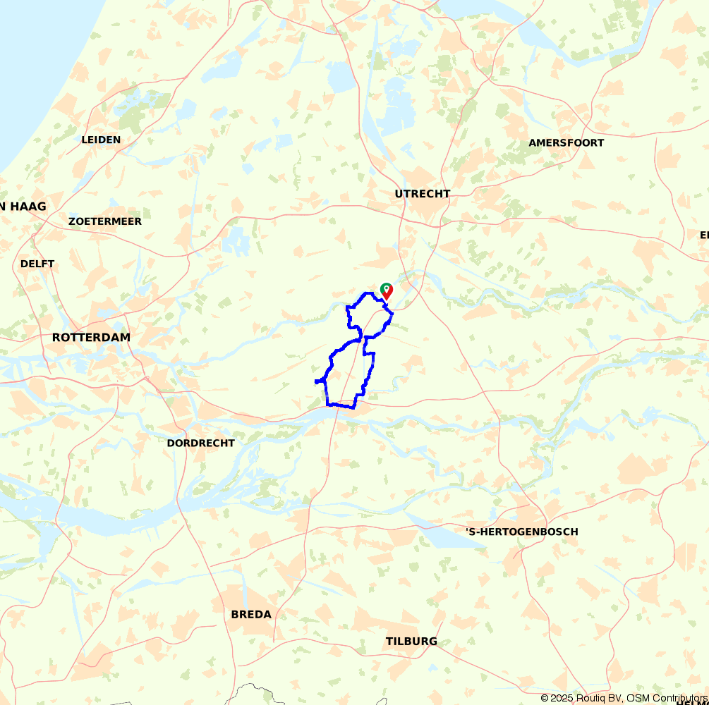 Mill route along Lexmond, Meerkerk and Noordeloos - Vijfheerenlanden ...