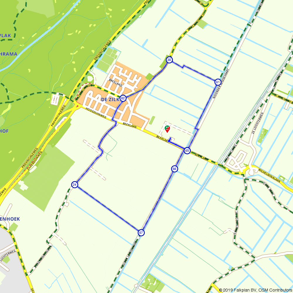 familiebloemenwandeling - Hillegom - Wandelroute | Route.nl