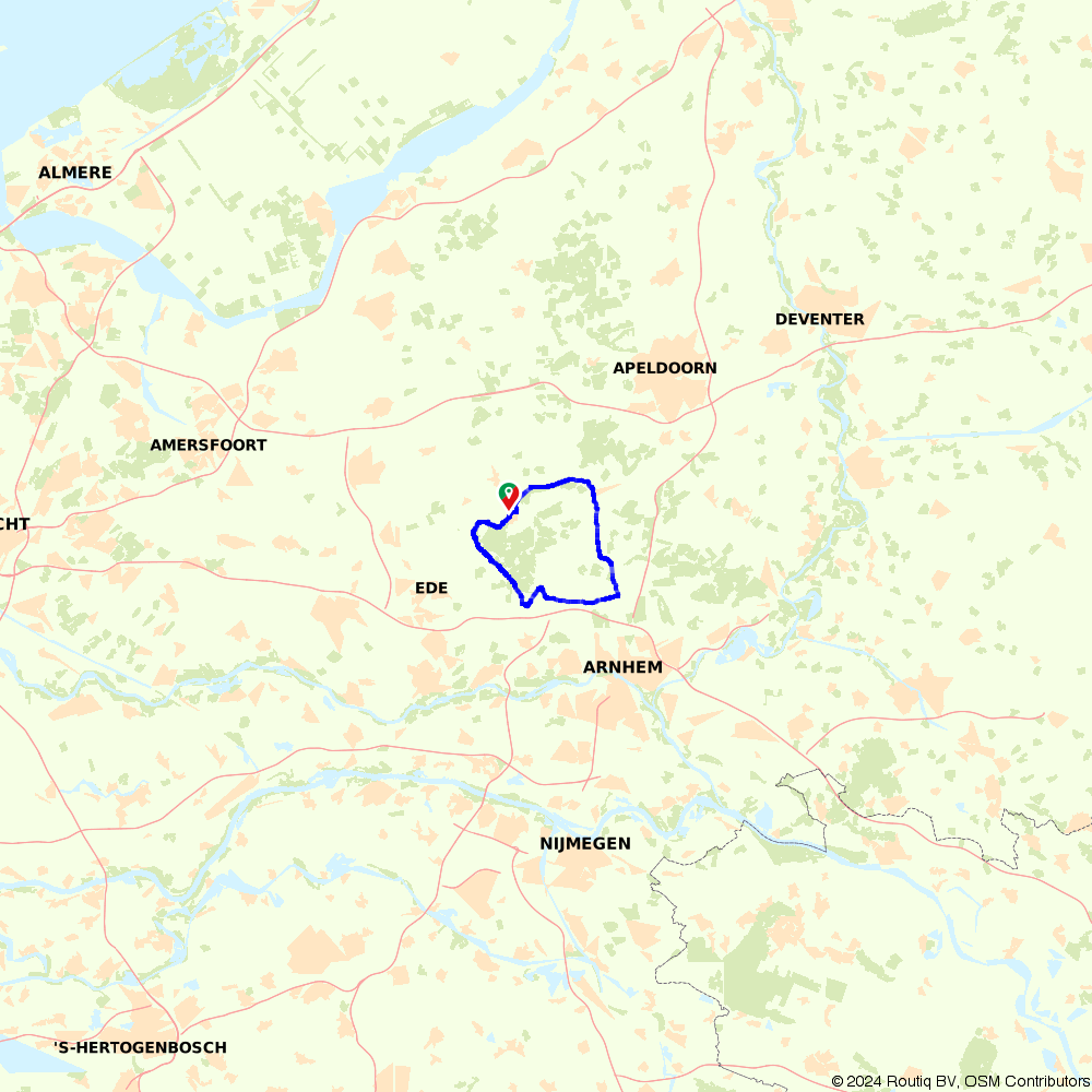 Routiq - 1032158 A tour of the Hoge Veluwe National Park