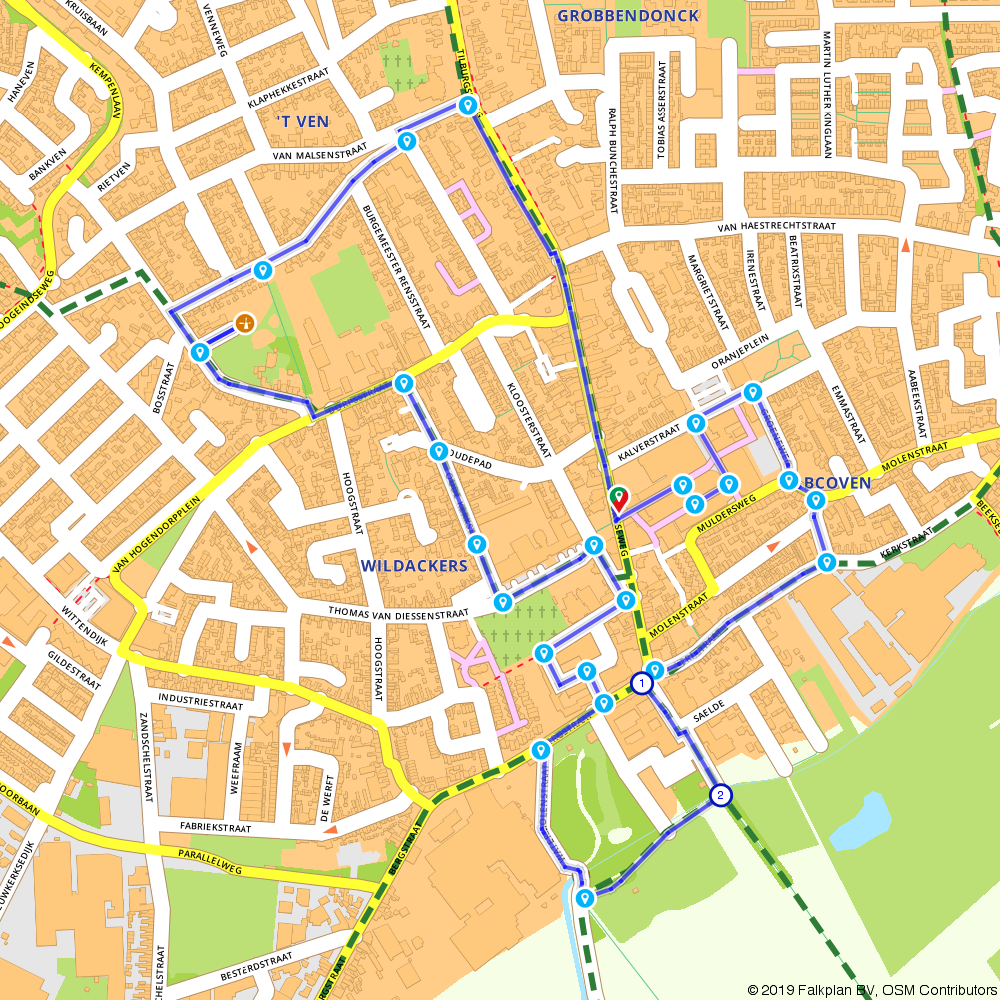 Goolse Geheimen Centrum Goirle - Goirle - Wandelroute | Route.nl