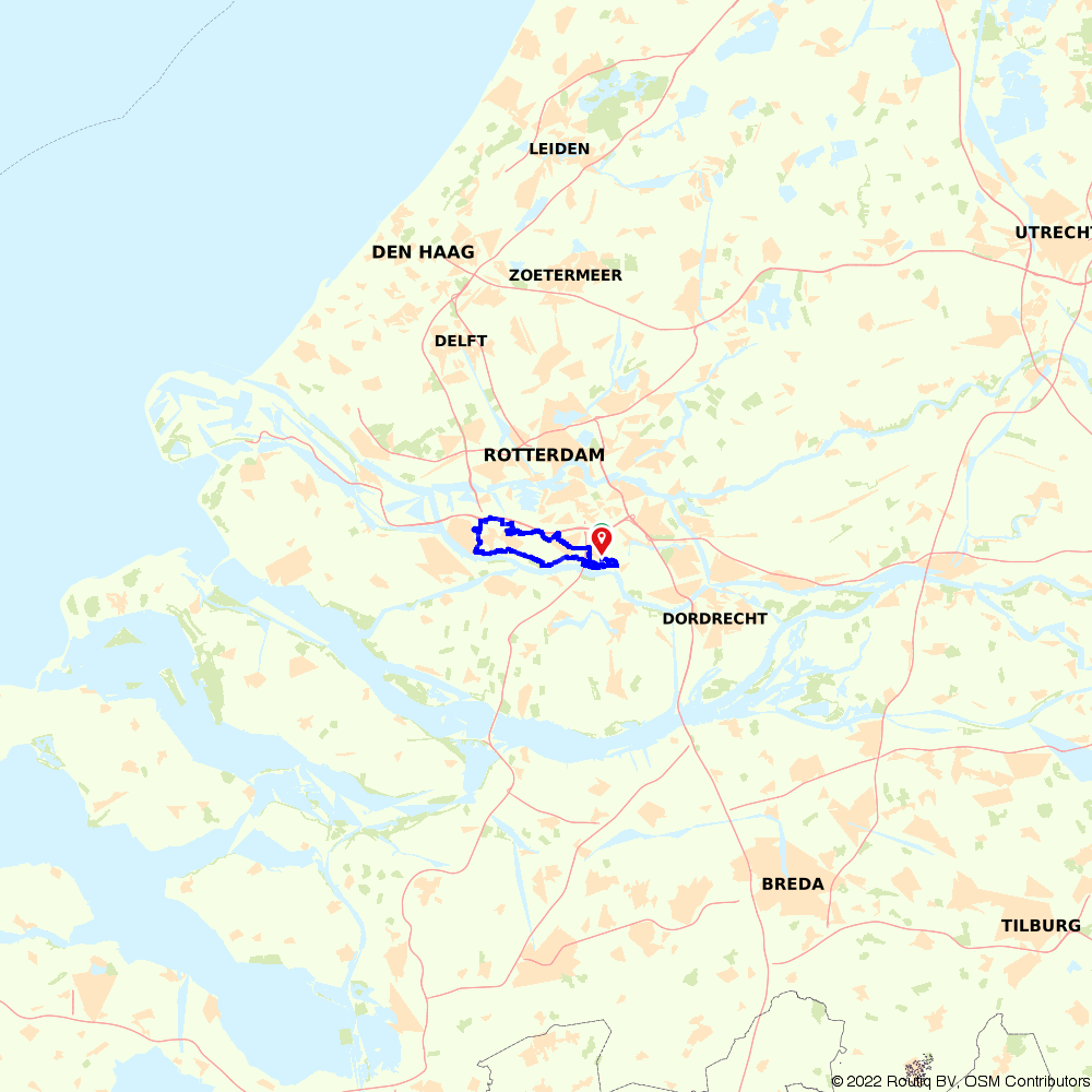 Barendrecht Rhoon - Barendrecht - Cycling route | Route.nl