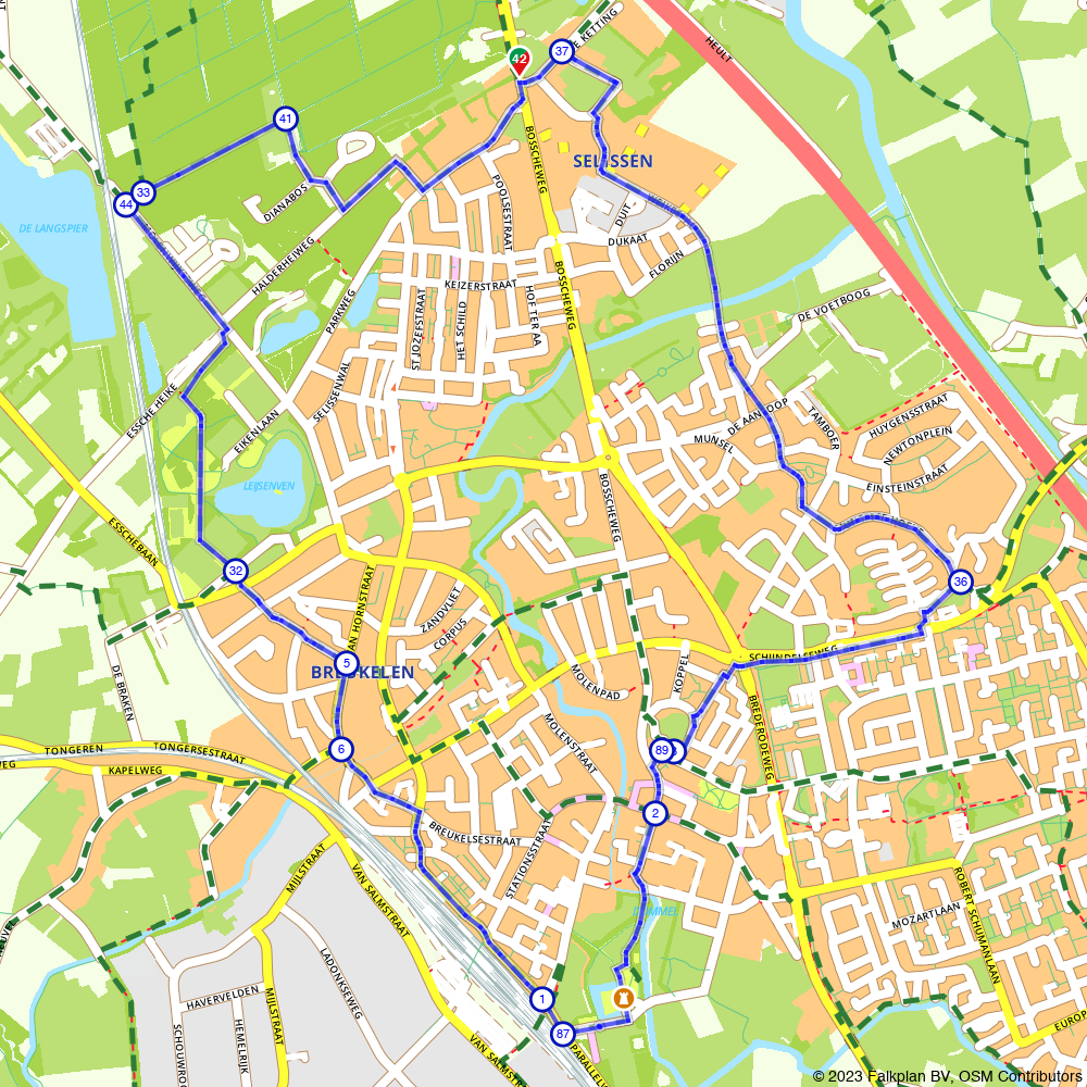 Explore Boxtel and Stapen Castle - Boxtel - Hiking route | Route.nl