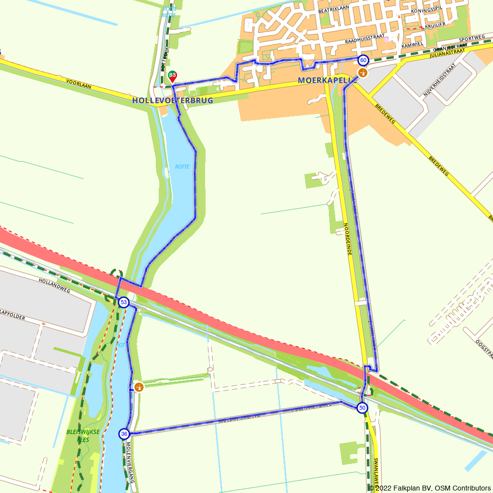 1107205 Walk around Moerkapelle and the Tweemanspolder