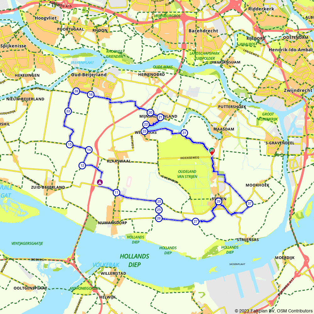 1118577 Rondje Hoeksche Waard en Numansdorp