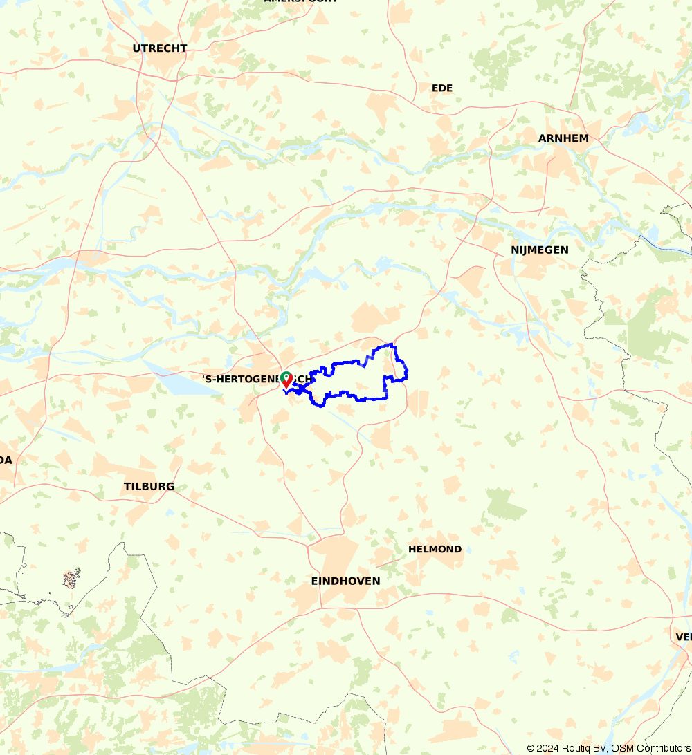 mesh route - Sint-Michielsgestel - Cycling route | Route.nl