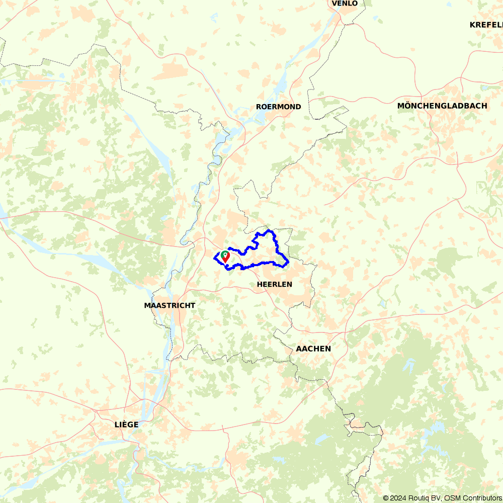 Tour of Brunssummerheide and Hoensbroek Castle - Beekdaelen - Cycling ...