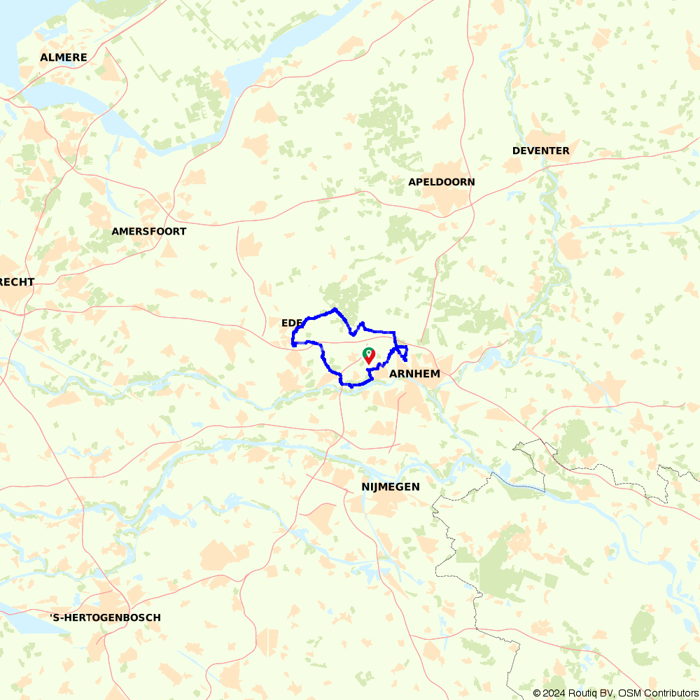 The grandeur of the Veluwe - Renkum - Cycling route | Route.nl