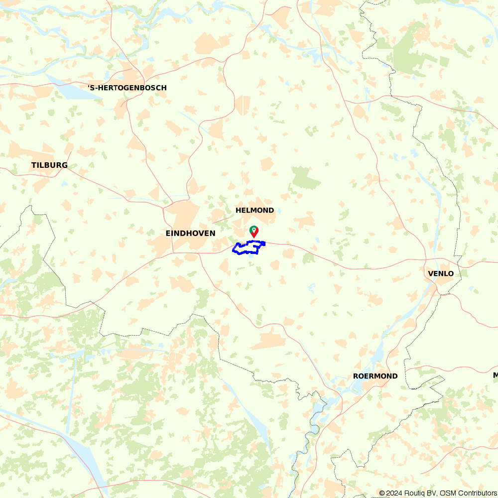 115408 Fietsroute Strabrechtse Heide en Lierop