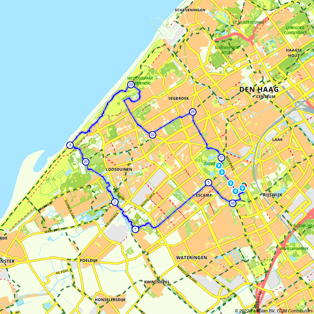 115813 From Rijswijk to Kijkduin