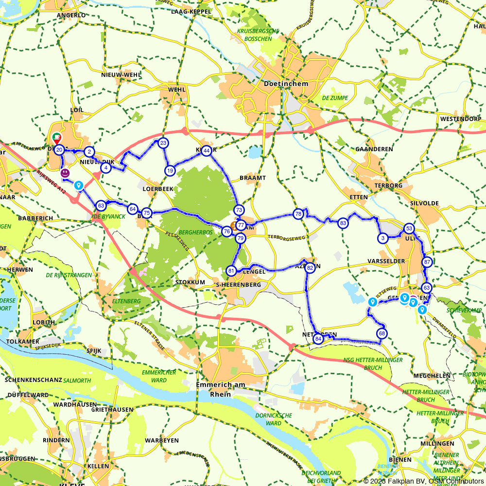 115939 Tour Didam, Zeddam and Gendringen