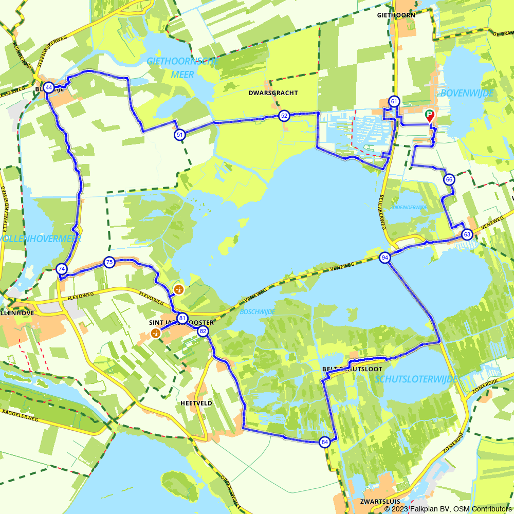 117671 On an adventure in Weerribben-Wieden National Park