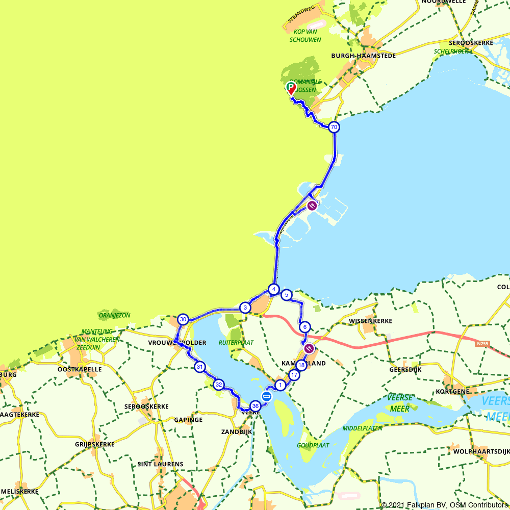 Tour of Burgh-Haamstede, Vrouwenpolder and Kamperland - Schouwen ...