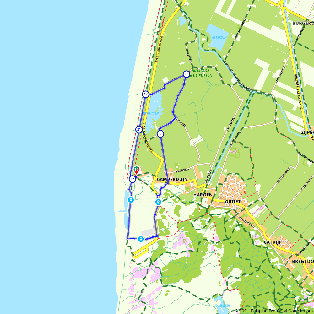 Wandelen door de duinen van Schoorl - Bergen (NH) - Wandelroute | Route.nl