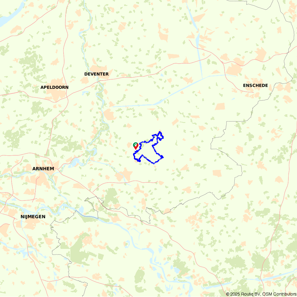 Tour of Hengelo, Kranenburg and Varssel - Bronckhorst - Cycling route ...