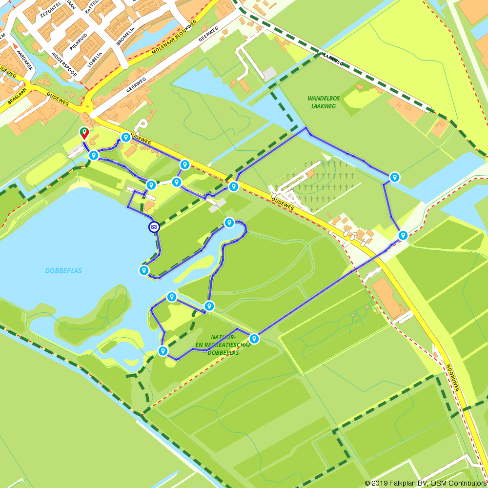 Tour Oudeweg / Pijnacker cemetery - Nootdorp - Pijnacker-Nootdorp ...