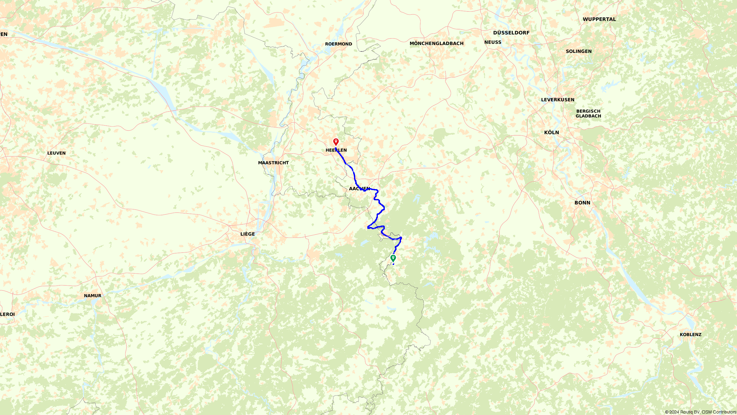 1219657 Vennbahn - Monschau - Heerlen