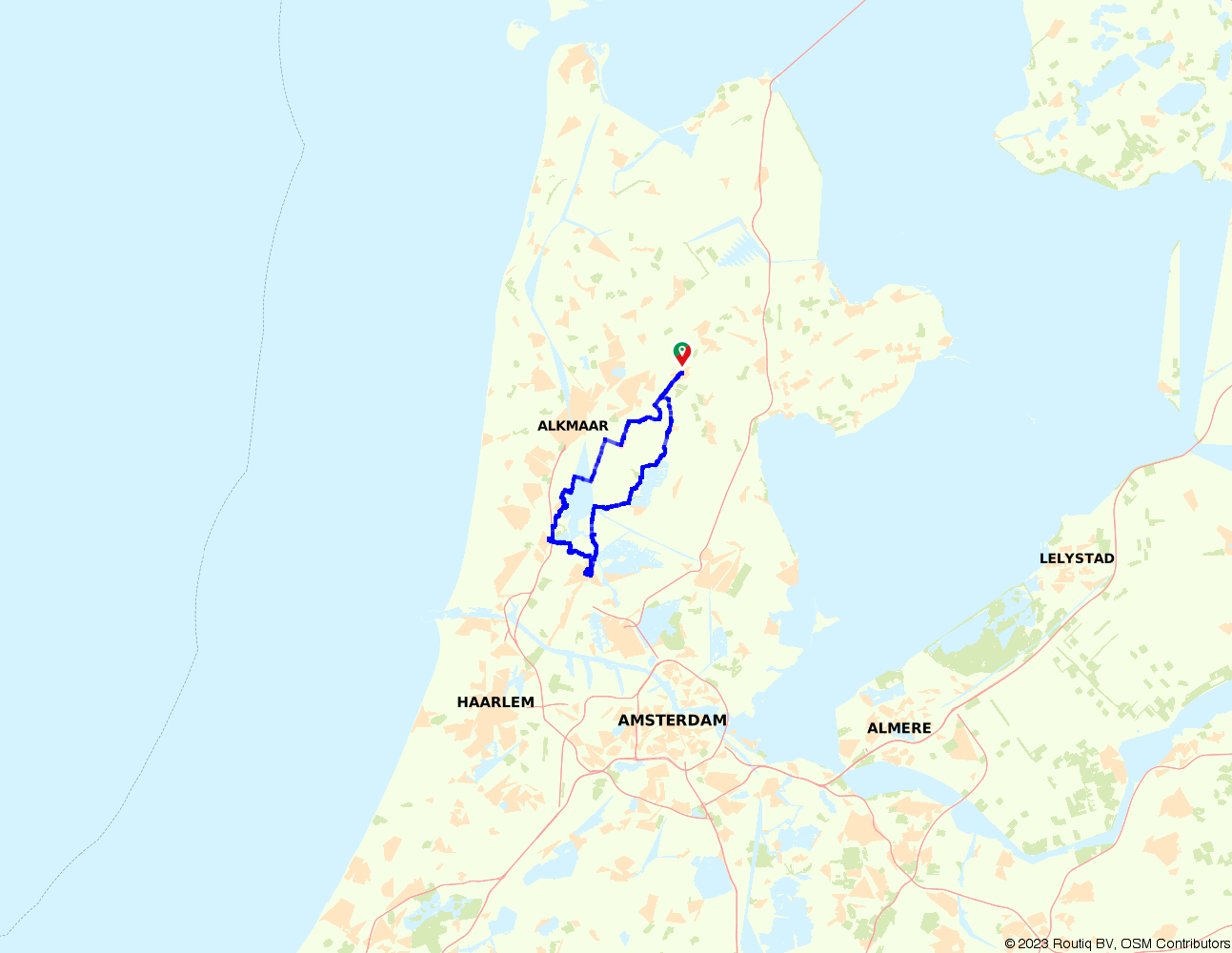 122161 Obdam, Krommenie and Uitgeest