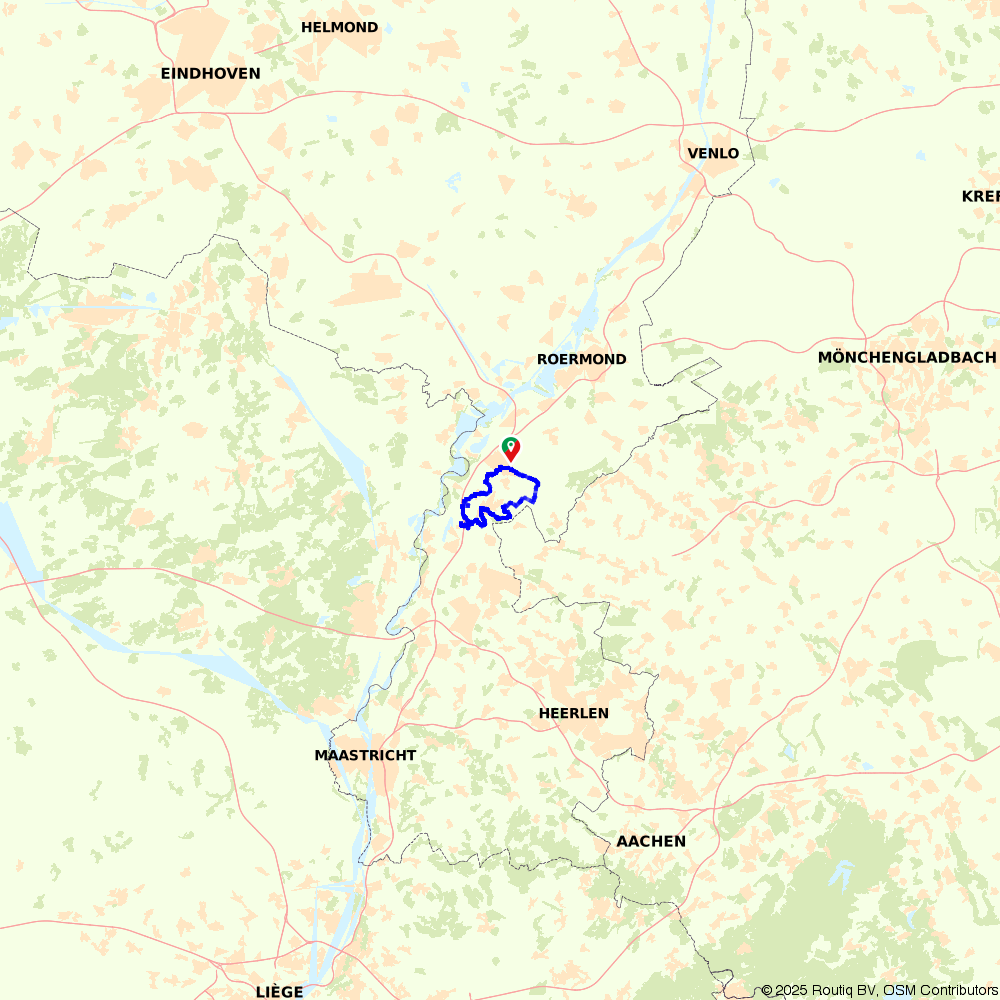 Echt, Susteren and Holtum - Echt - Cycling route | Route.nl