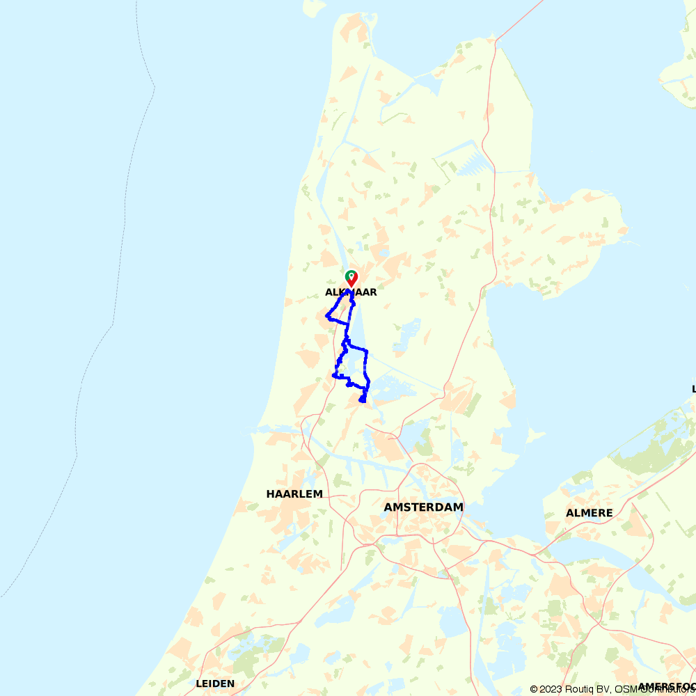 122379 Alkmaar, Krommenie and Heiloo