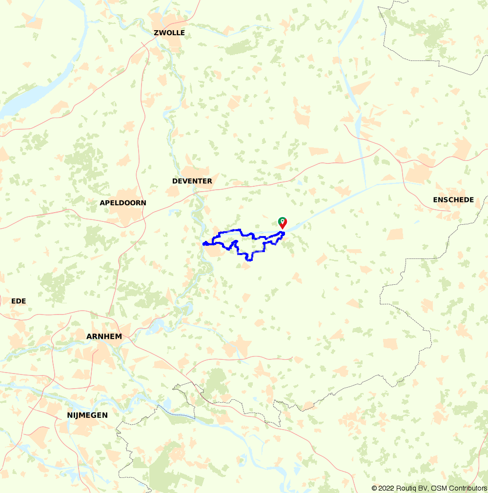 Berkel route; Experience the Landscape - Lochem - Cycling route | Route.nl