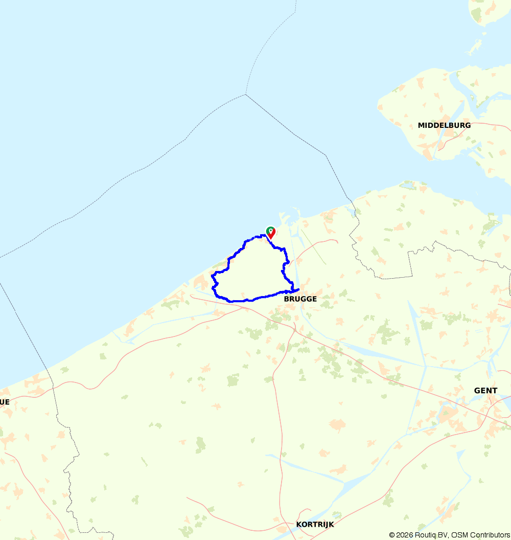 122607 Blankenberge, Bredene and Bruges