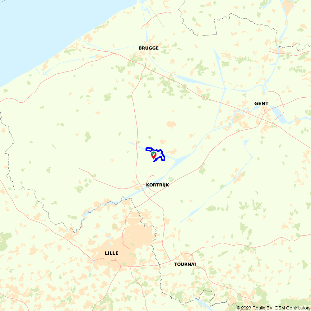 Ontdek Lendelede, Ingelmunster en Izegem - Lendelede - Fietsroute ...