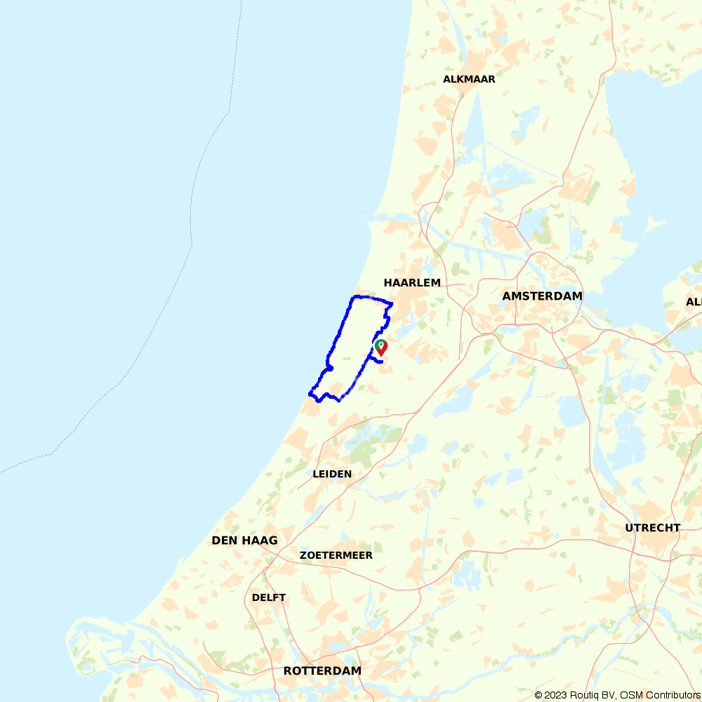 123141 Race bike route: tranquility in the Randstad