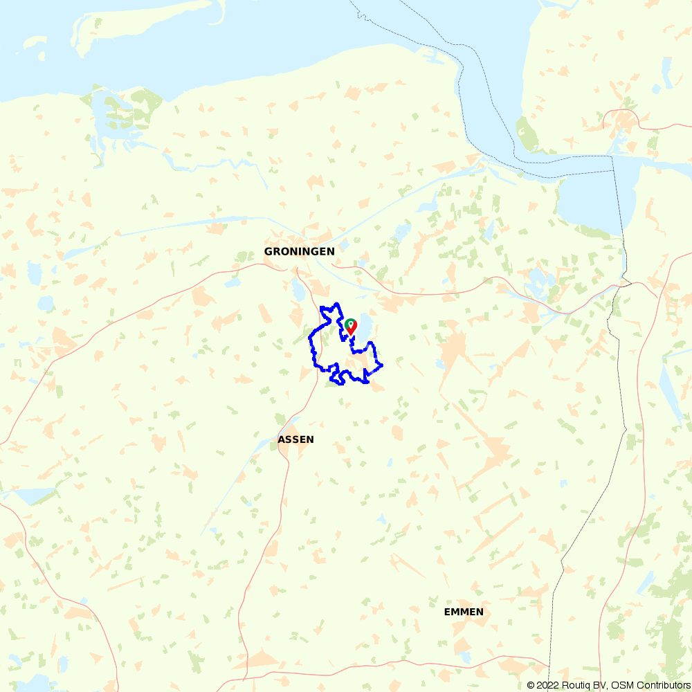 Southlaren 15-09-19 - Tynaarlo - Cycling route | Route.nl