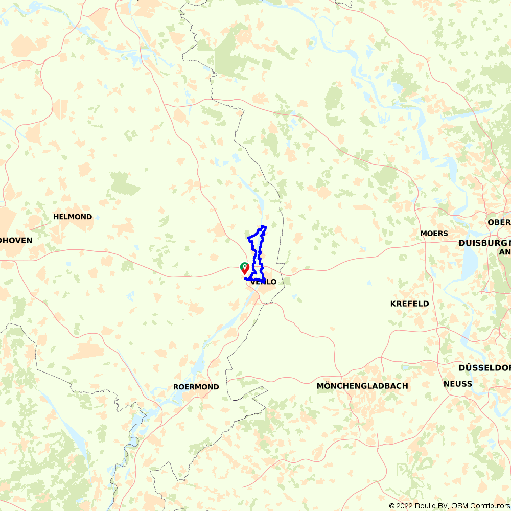 Boekend, Lottum and Venlo - Venlo - Cycling route | Route.nl
