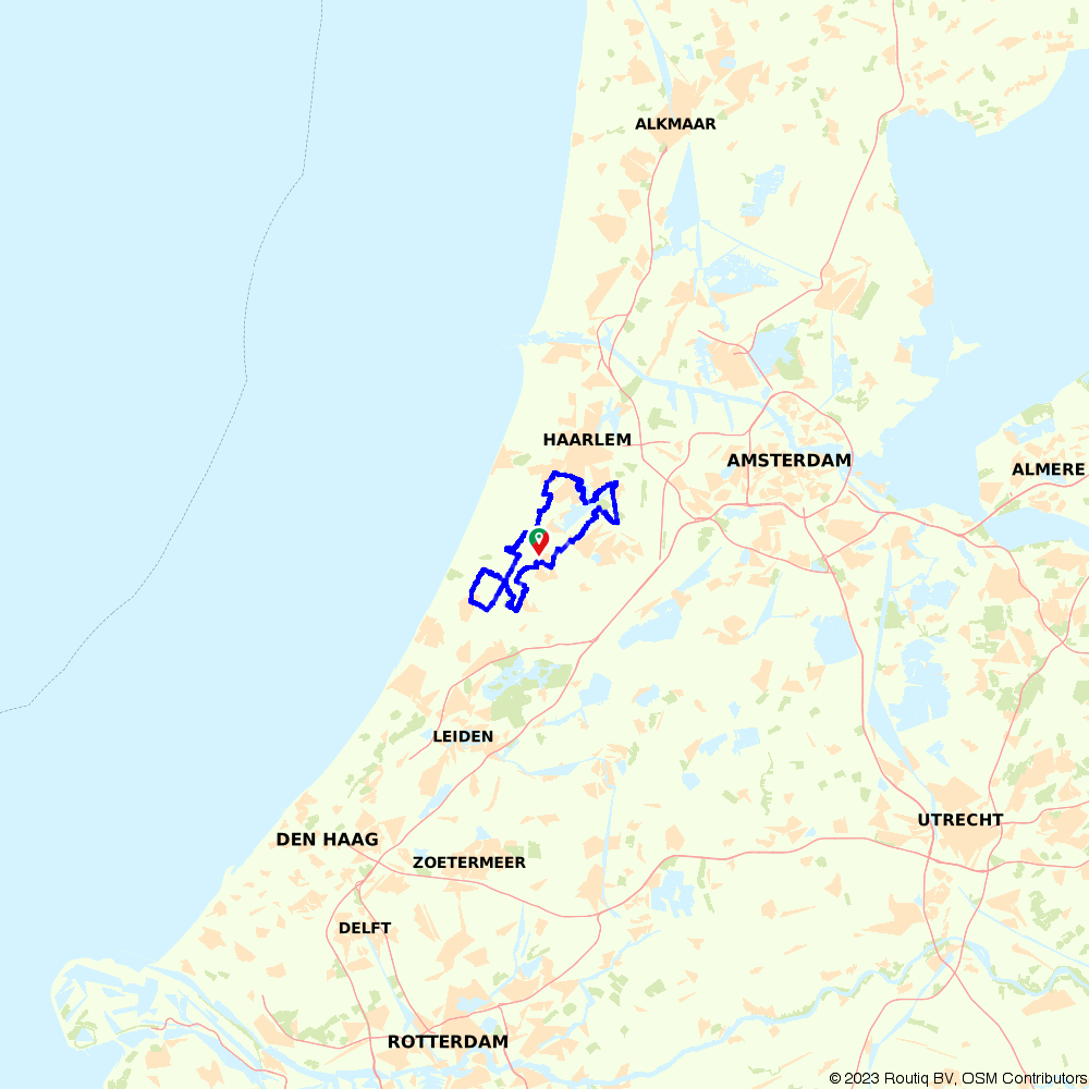 123778 Tour of colorful nature around Lisse