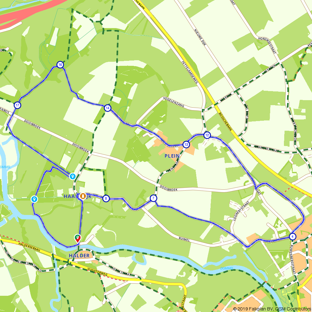tour of Haanwijk and the Dommel - Sint-Michielsgestel - Hiking route ...