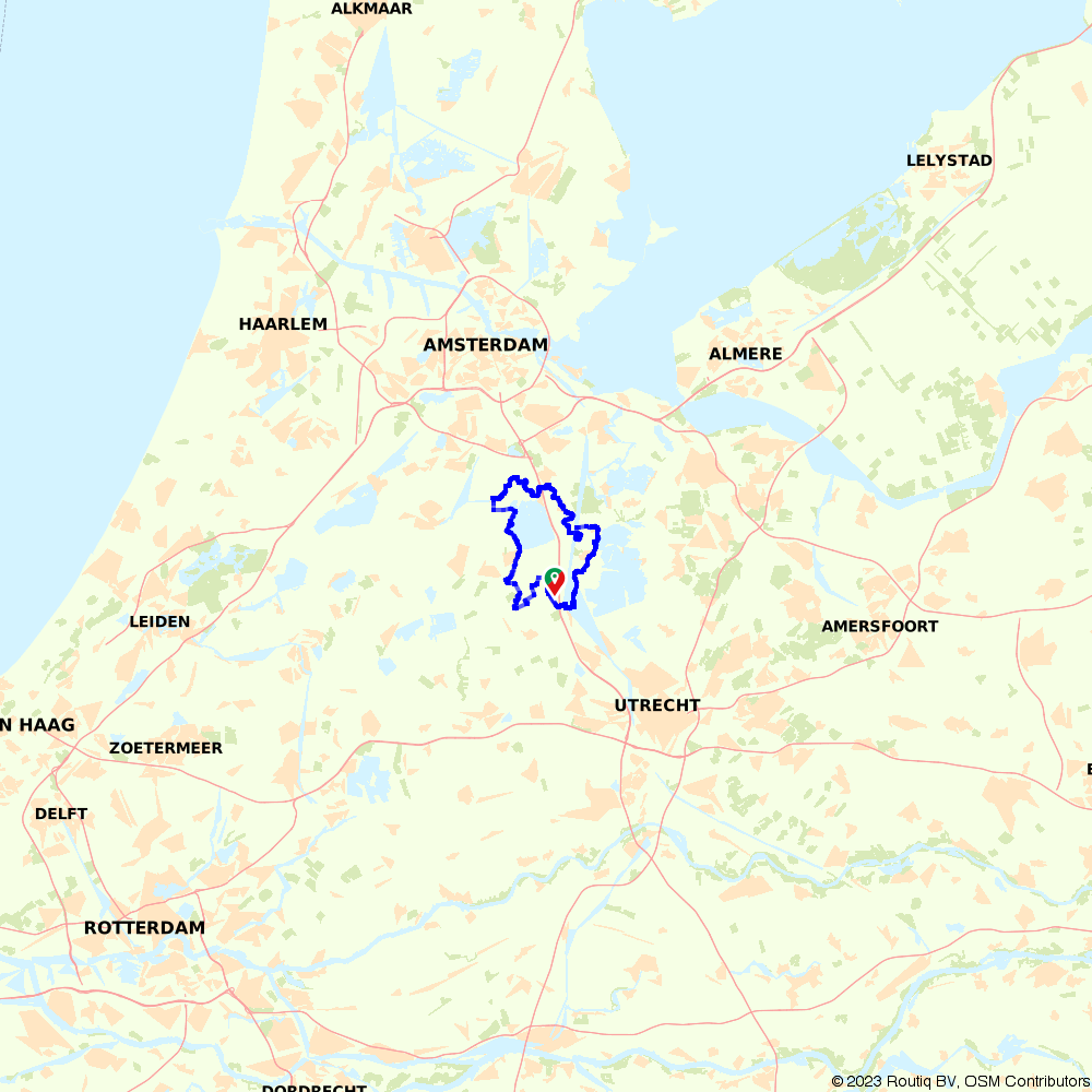 Tour of the Vinkeveense Lakes - Stichtse Vecht - Cycling route | Route.nl