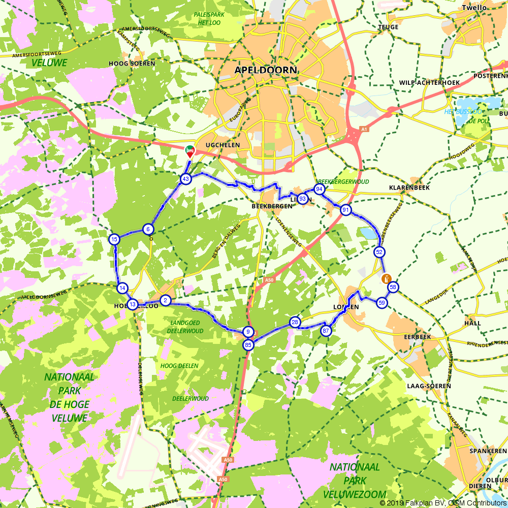 1245532 From the Cantharel to Hoenderloo