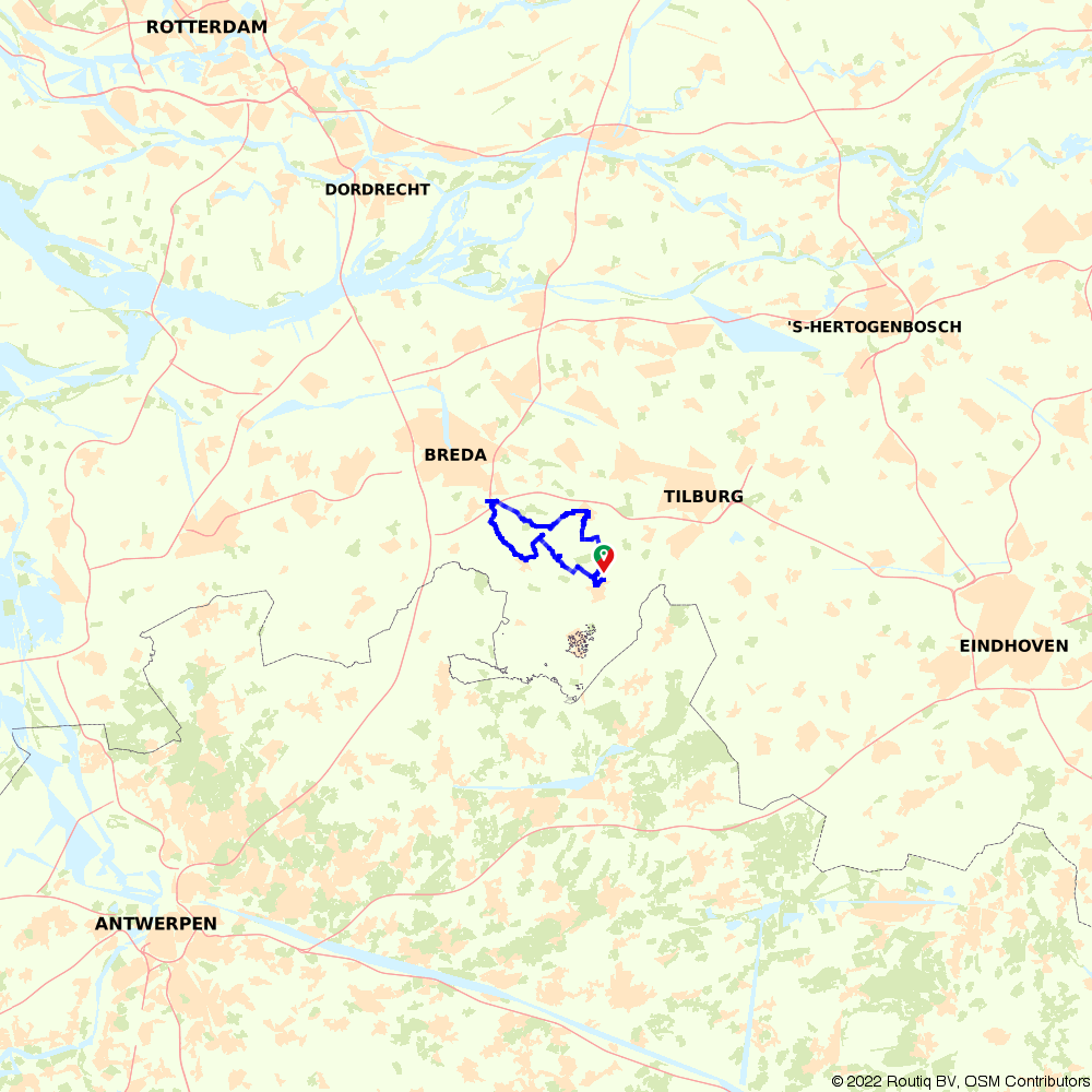 Alphen and Chaam - along fields and through forests - Alphen-Chaam ...