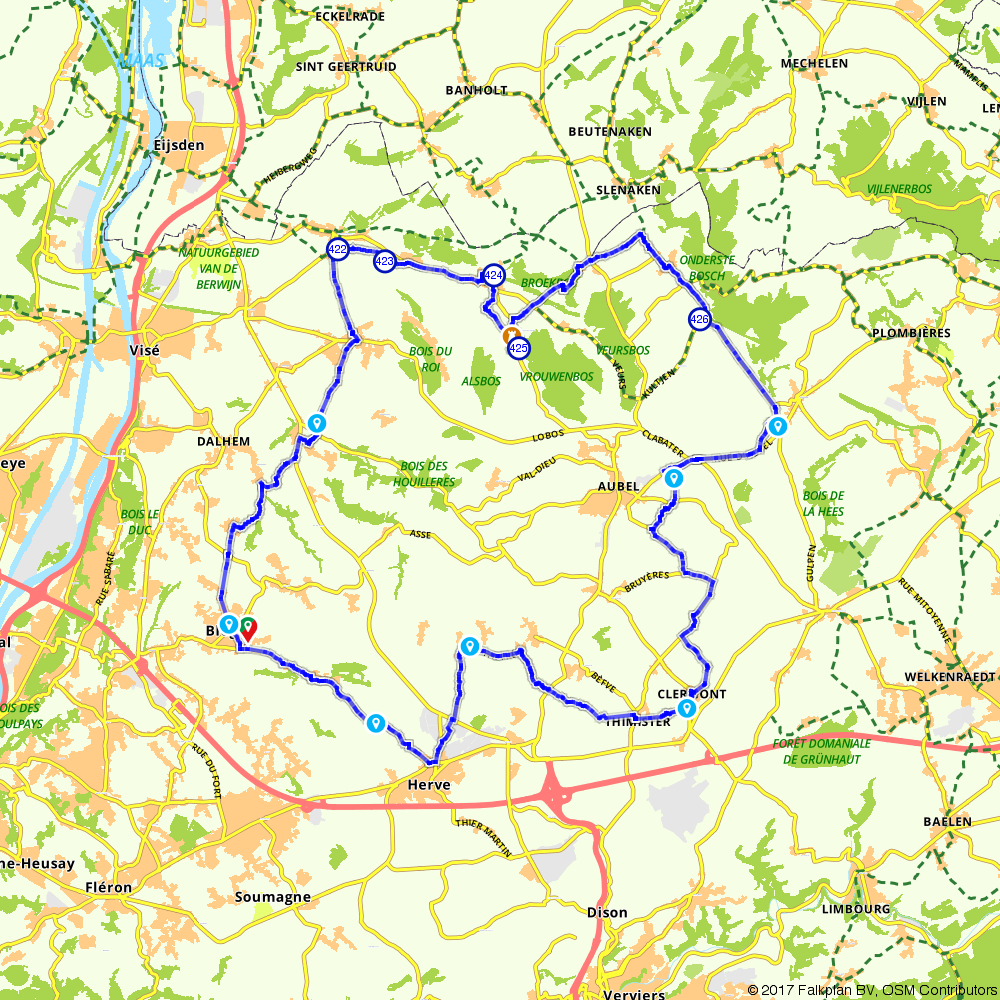 126534 Discover Blégny, Aubel and Spades