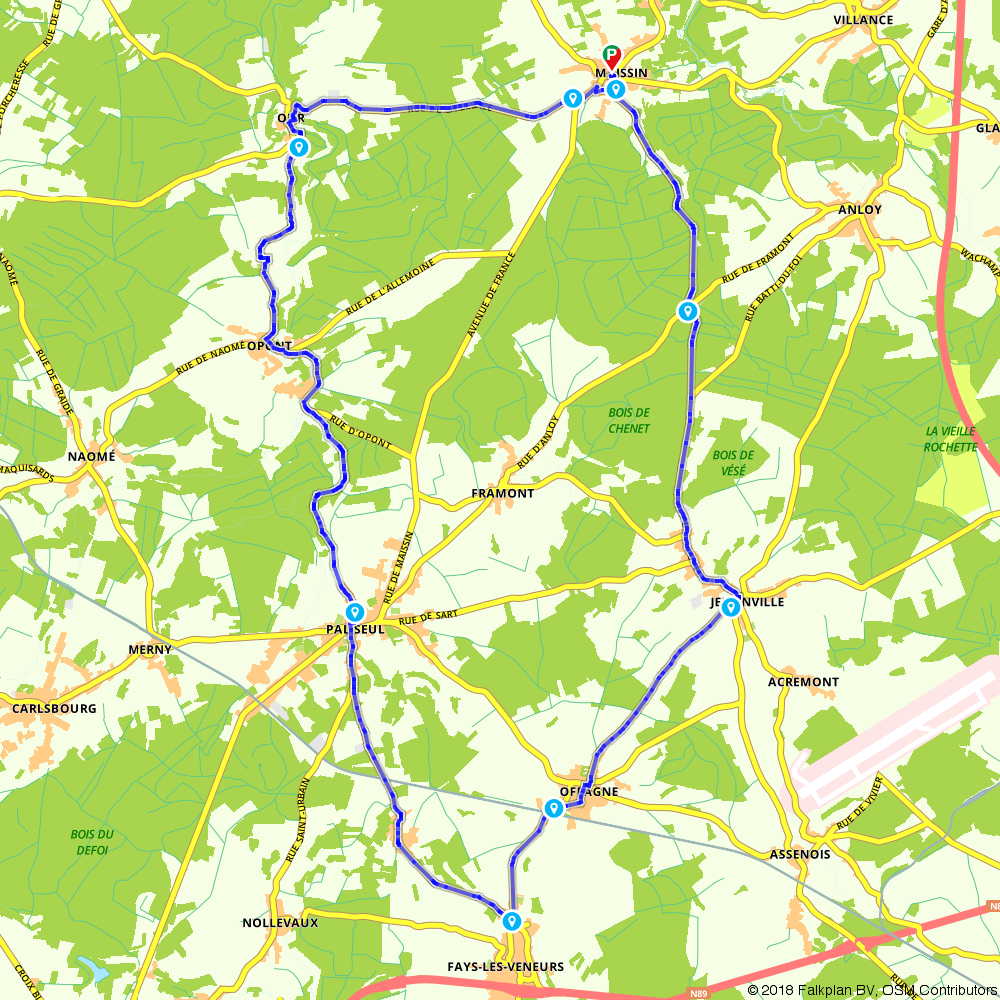 Discover the charm of the Ardennes at Maissin - Paliseul - Cycling ...