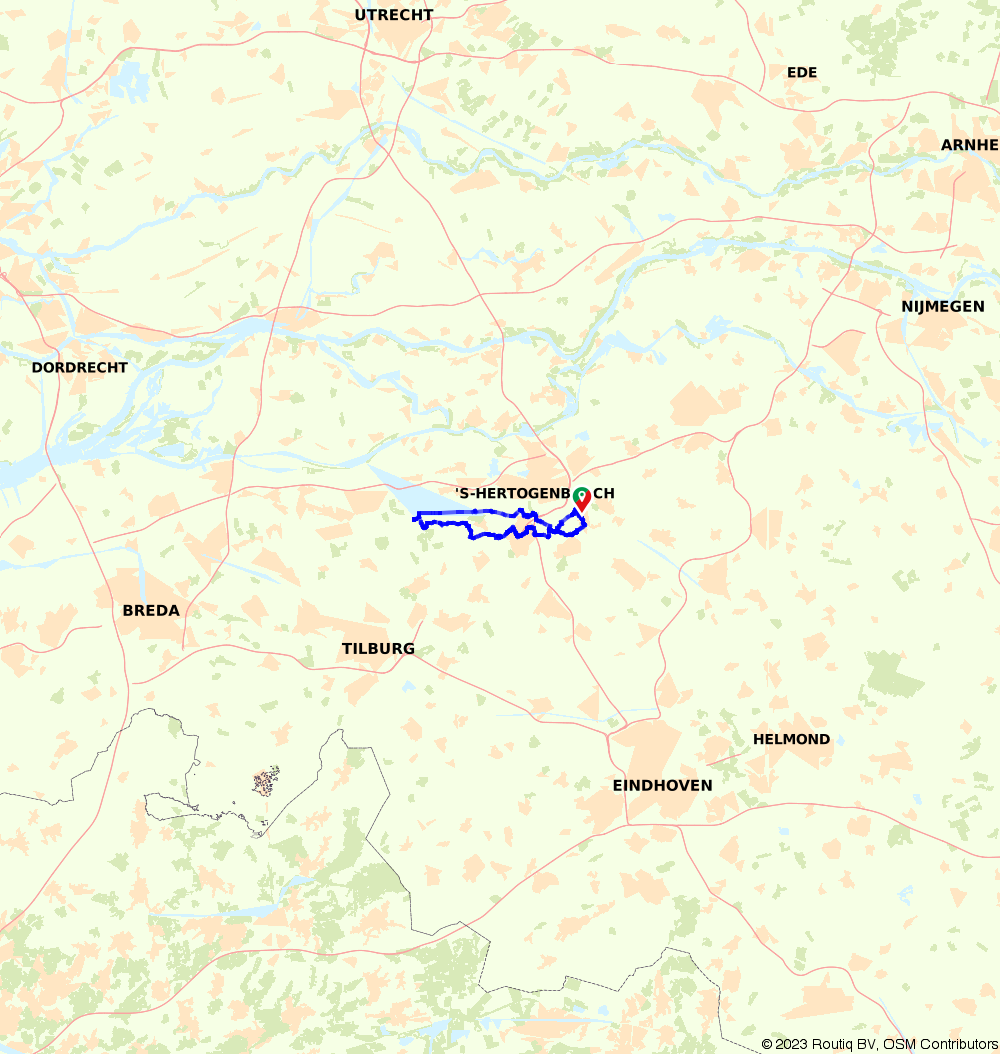 FGDD WW Klinkertroute 43.6km (1267199) - Sint-Michielsgestel - Cycling ...