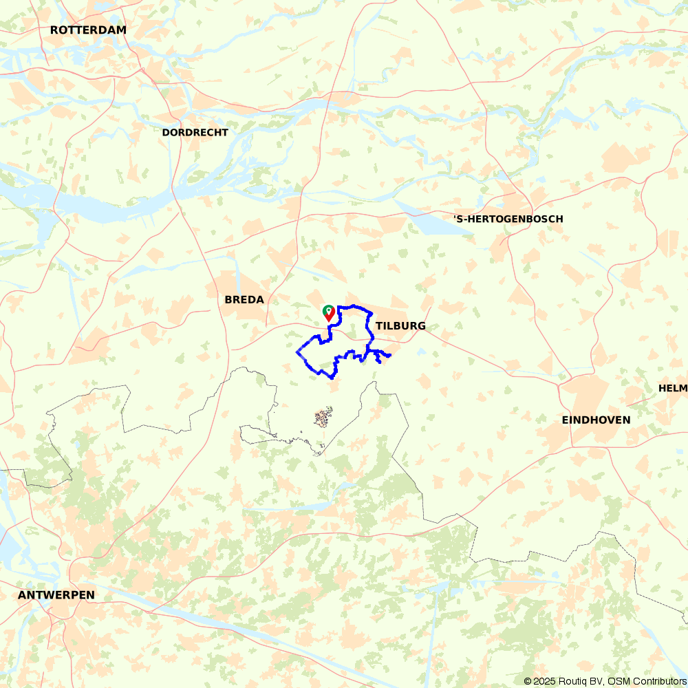 Discover the nature around Goirle by bike - Gilze en Rijen - Cycling ...