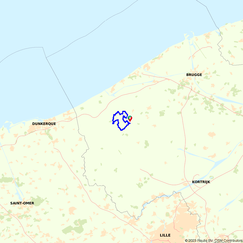 Phoenix cycle route - Diksmuide - Cycling route | Route.nl
