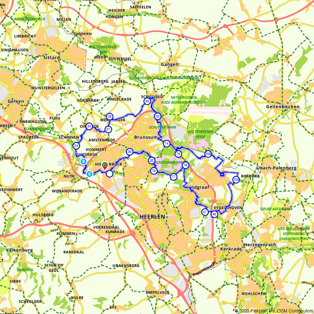 1273174 Tour of Brunssummerheide from Hoensbroek