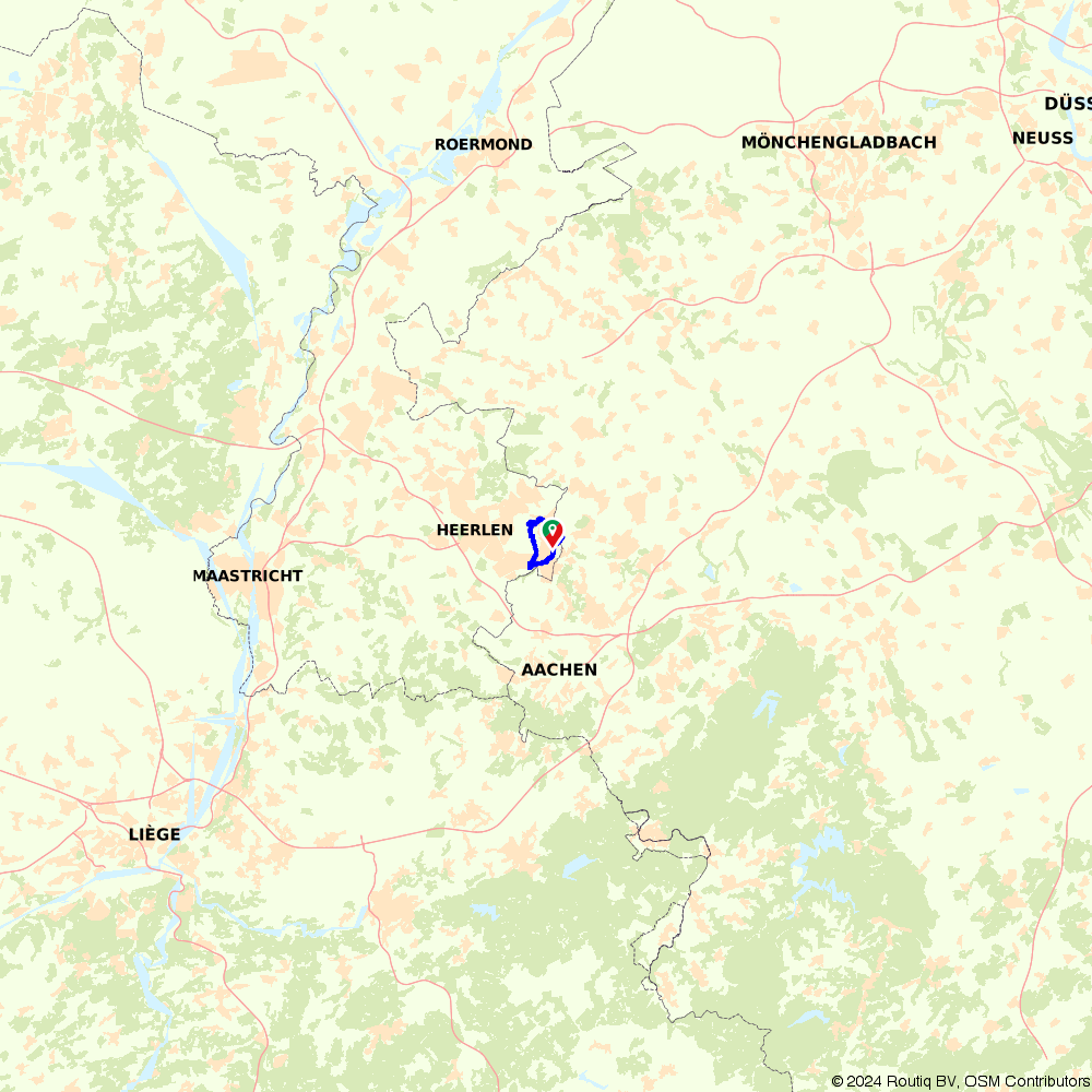 Surprisingly beautiful Kerkrade - Kerkrade - Cycling route | Route.nl