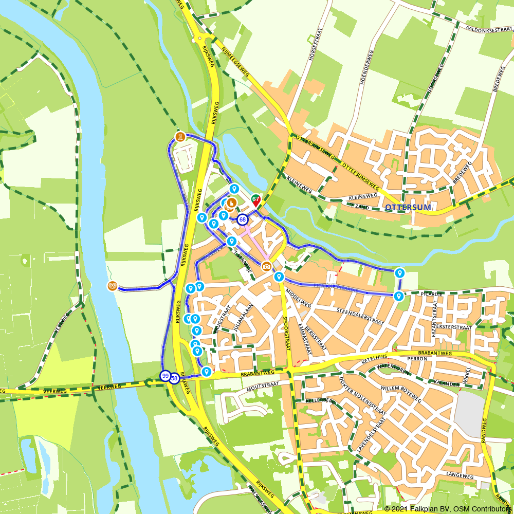 City walk the liberation of Gennep - Gennep - Hiking route | Route.nl