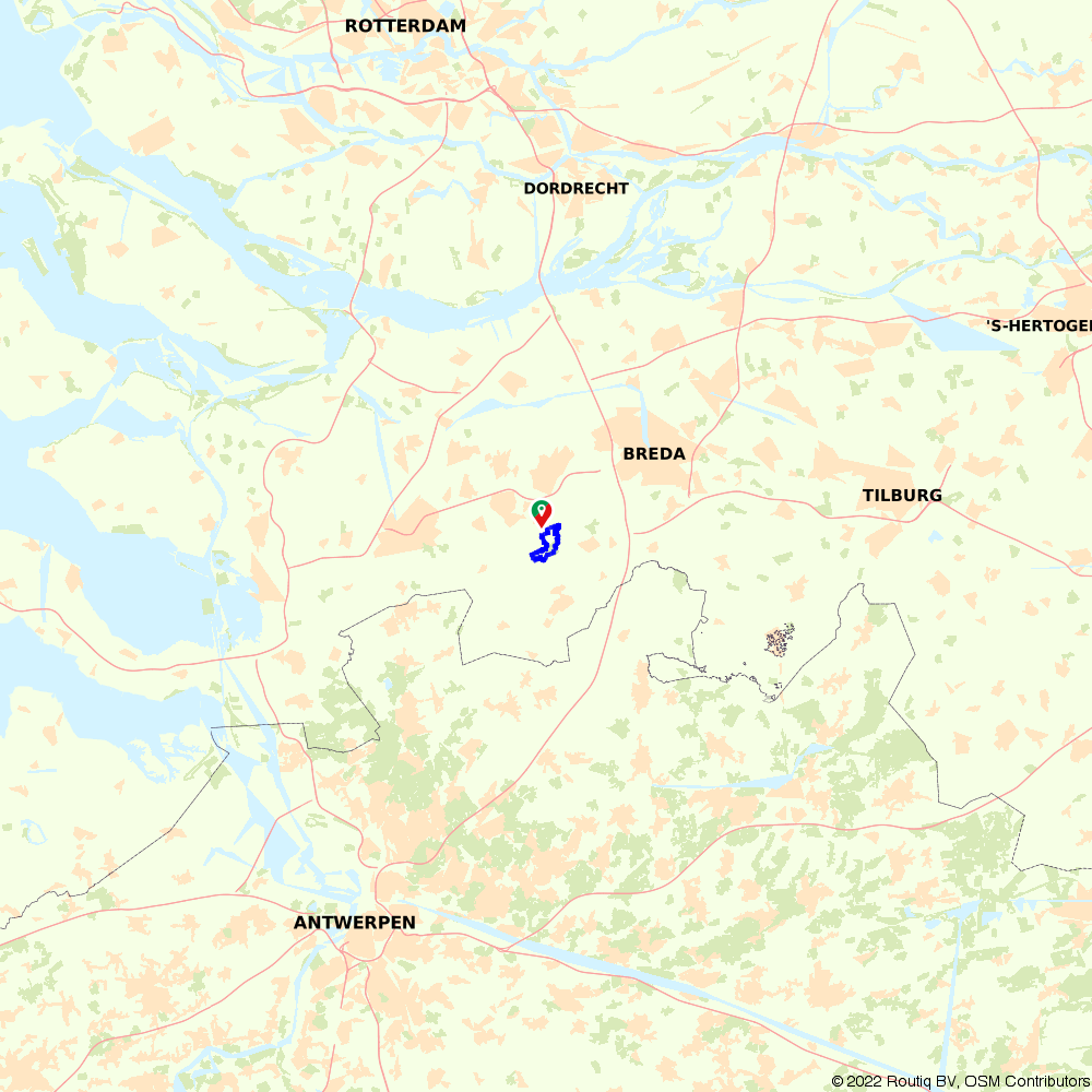 Heikant around De Pannenhoef 13 km 3 hours - Zundert - Hiking route ...