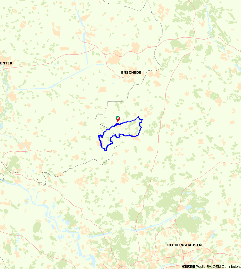 Vreden and Stadtlohn - Vreden - Cycling route | Route.nl