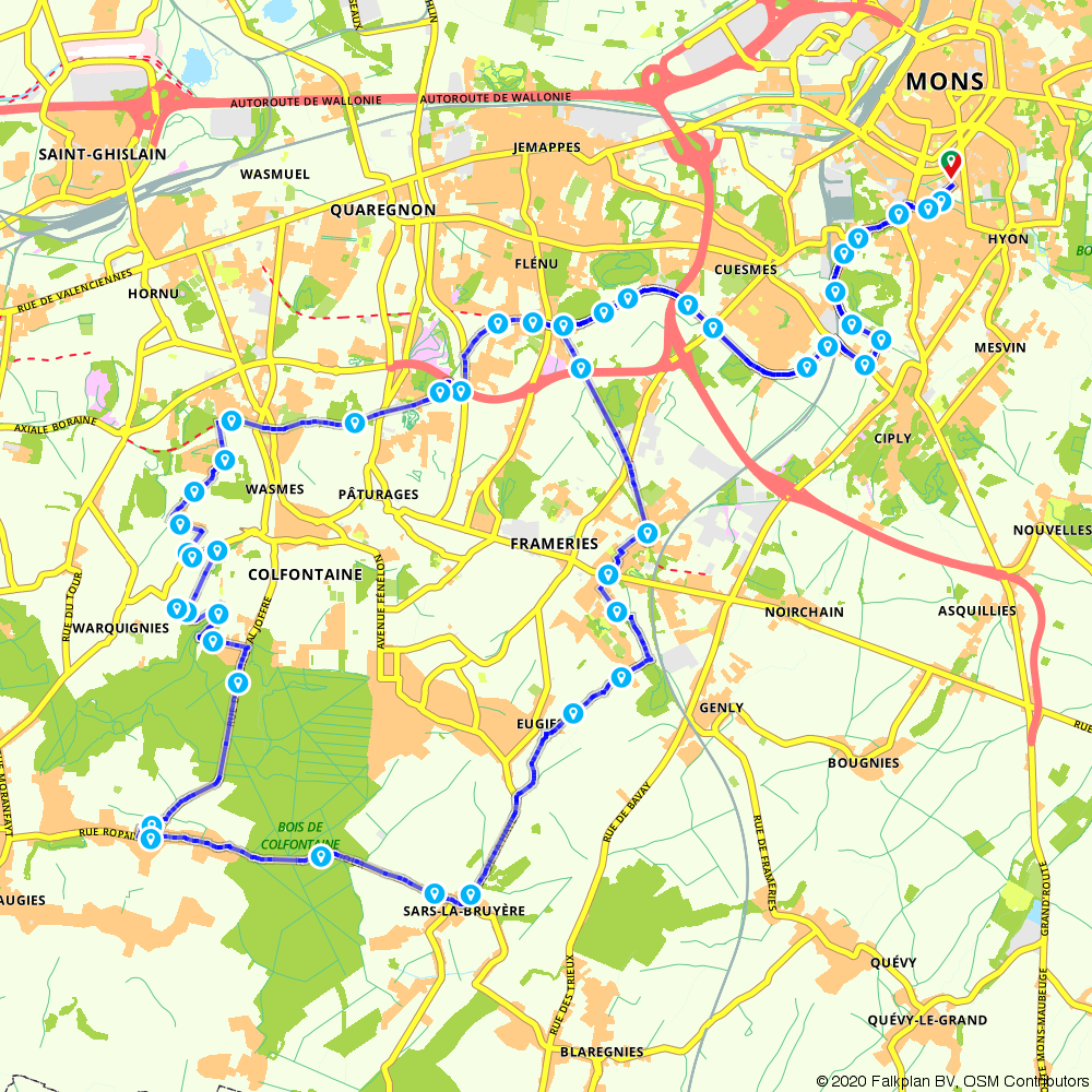 In the footsteps of Vincent Van Gogh in the Borinage - Mons - Cycling ...