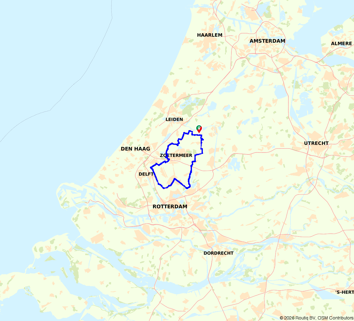 Cycling through the natural beauty around Zoetermeer - Alphen aan den ...