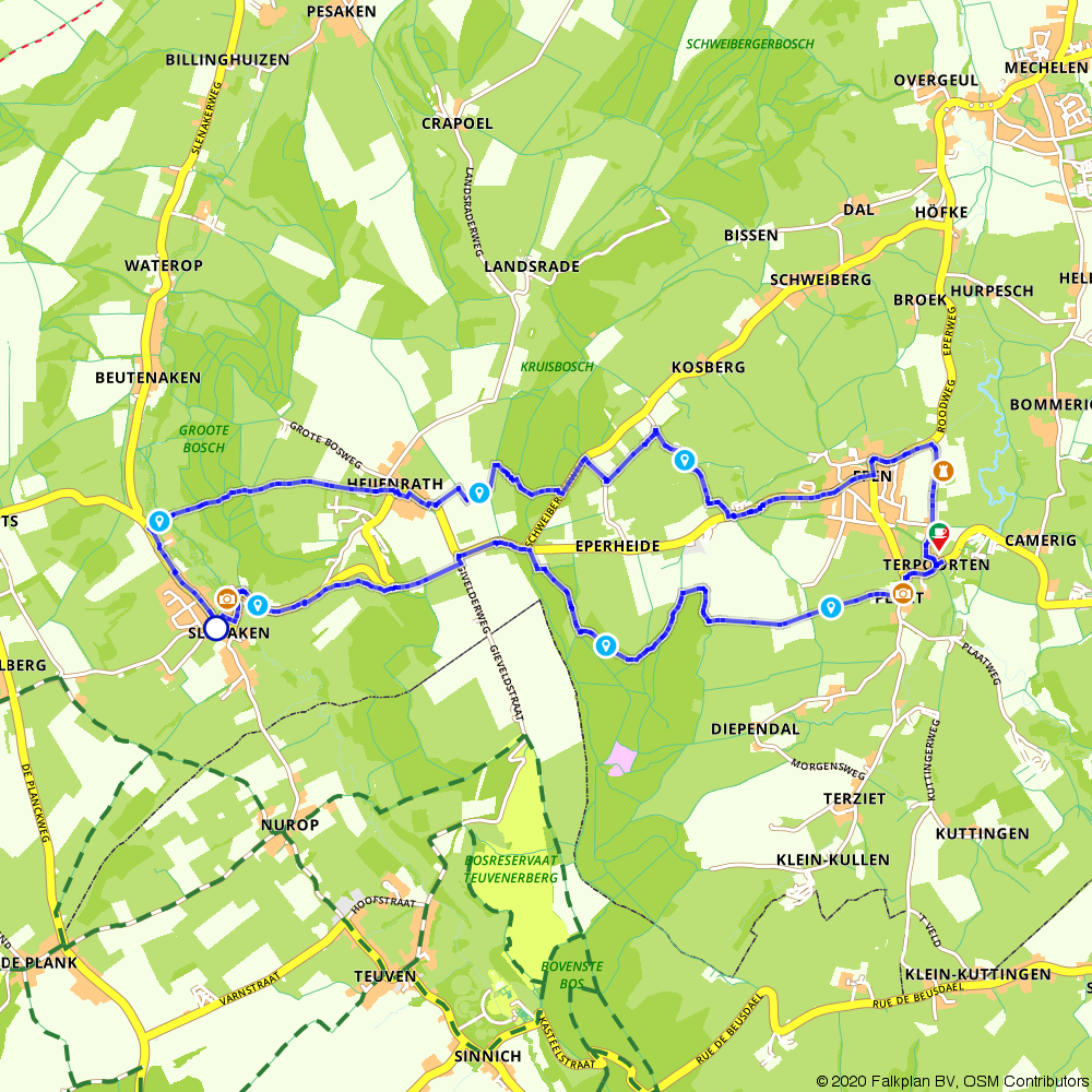 Around Epen - Gulpen-Wittem - Hiking route | Route.nl