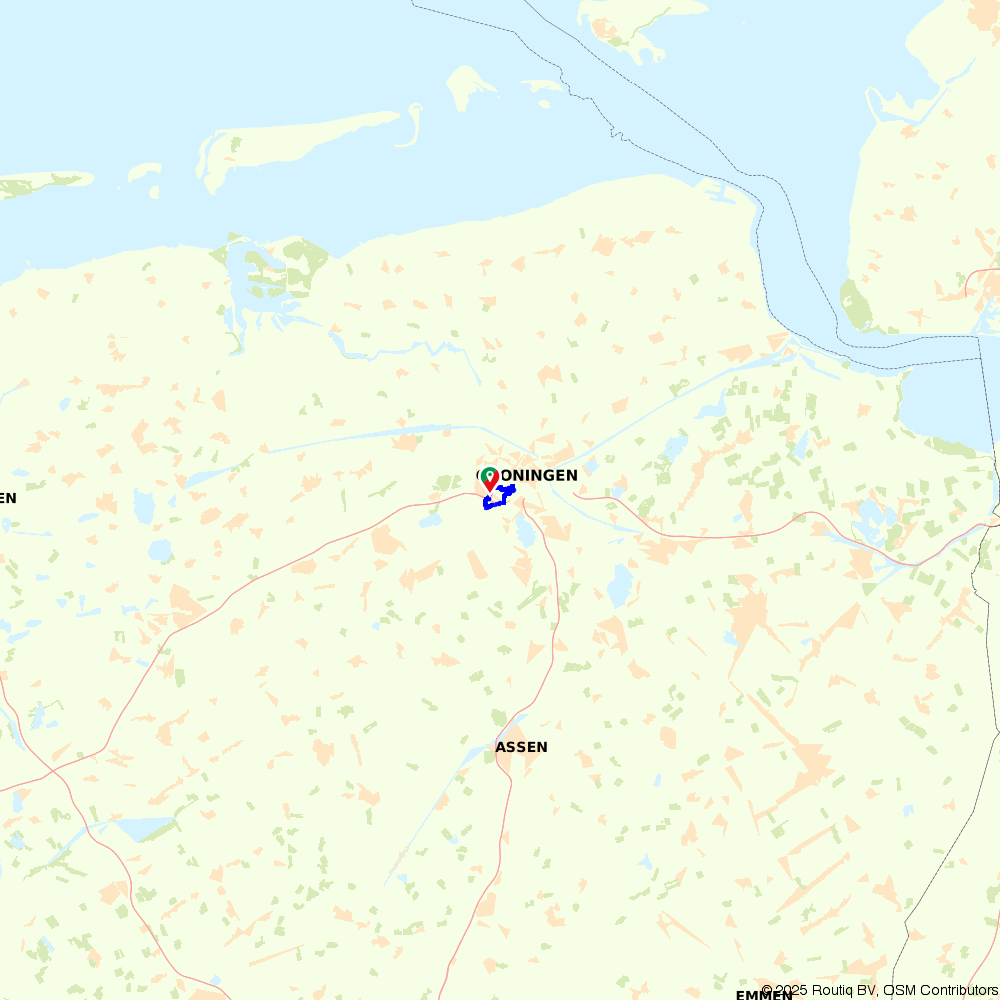 City Park Tour from Groningen - Tynaarlo - Hiking route | Route.nl